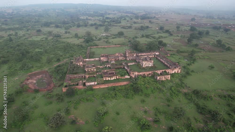 ohtasgarh Fort in Bihar’s Rohtas district is a massive hill fort built ...