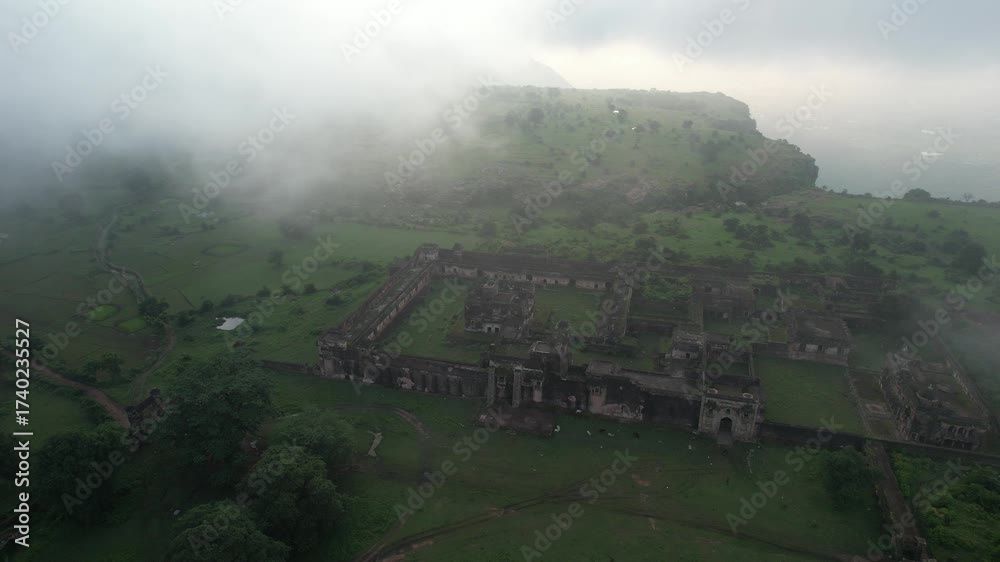 ohtasgarh Fort in Bihar’s Rohtas district is a massive hill fort built ...