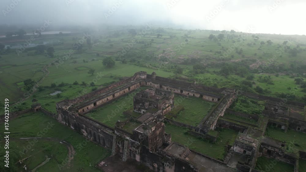 ohtasgarh Fort in Bihar’s Rohtas district is a massive hill fort built ...