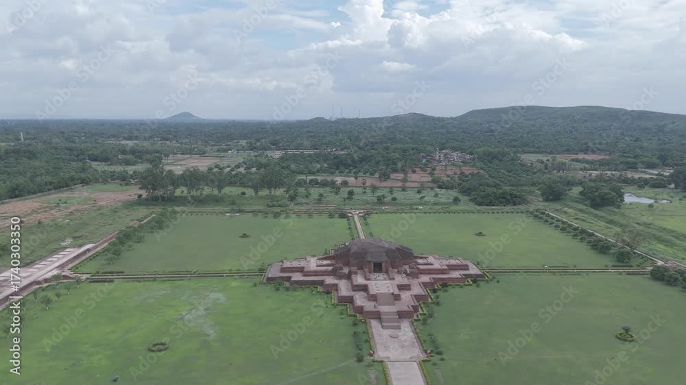 Vikramshila, near Bhagalpur in Bihar, was a great center of Buddhist ...