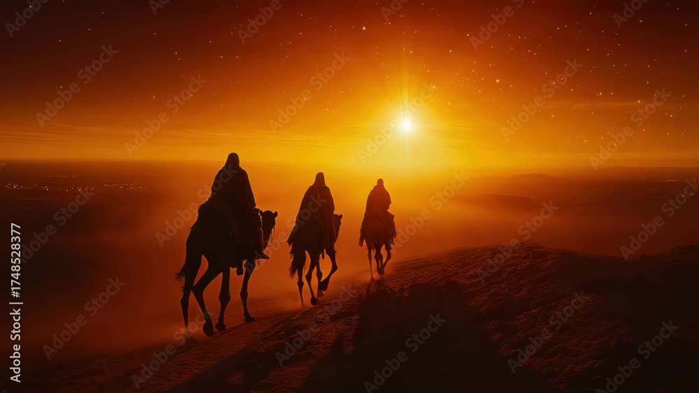 Biblical magi tale: wise foreigners, three kings, holy pilgrimage ...
