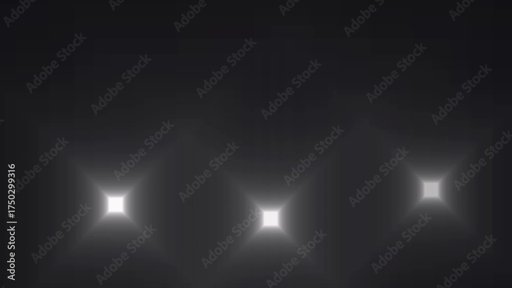 Camera flashes light flares overlay animation against black background ...