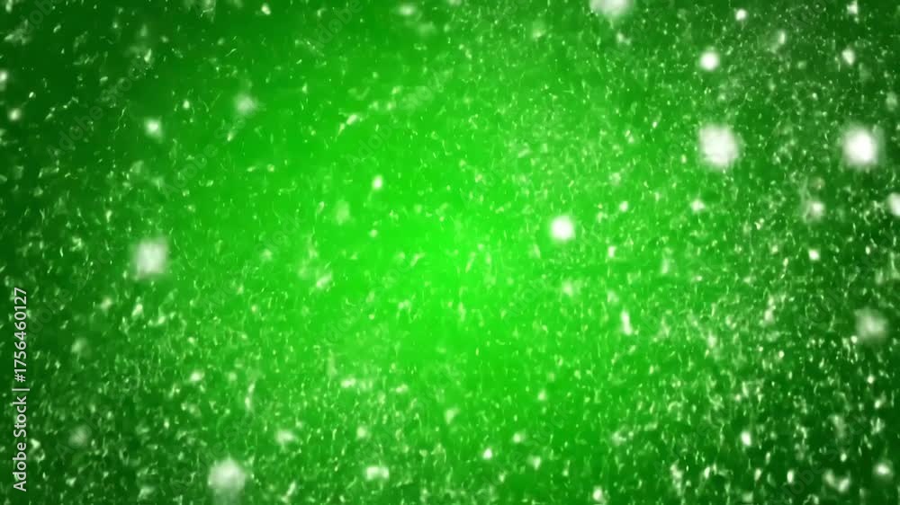 Green Screen glitter sparkle animated white shining dust light particle ...