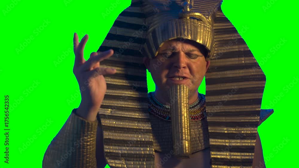 Pharaoh of Egypt The man in the suit Ancient Egyptian pharaoh ...