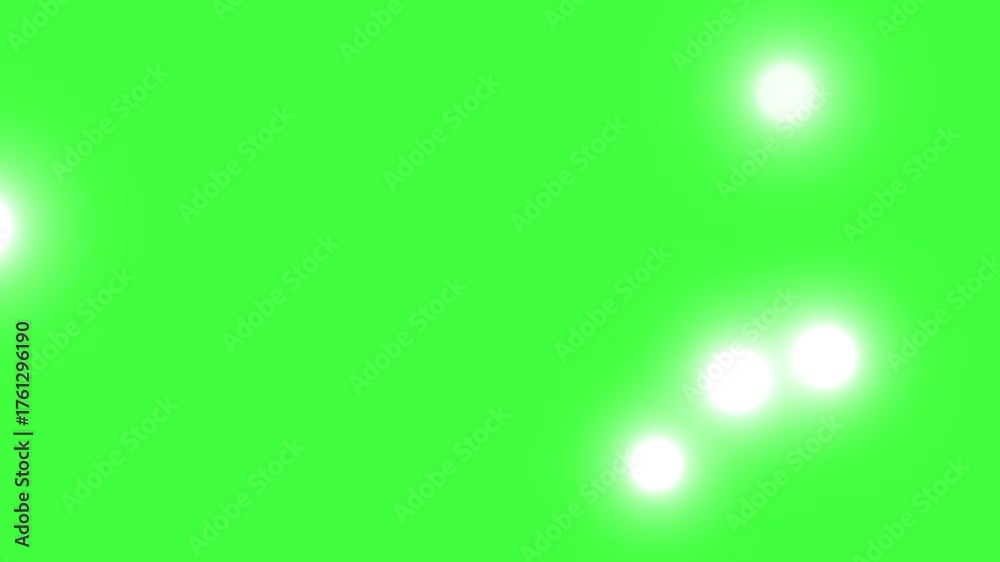 Camera flashing animation on green screen background. Camera flashes ...