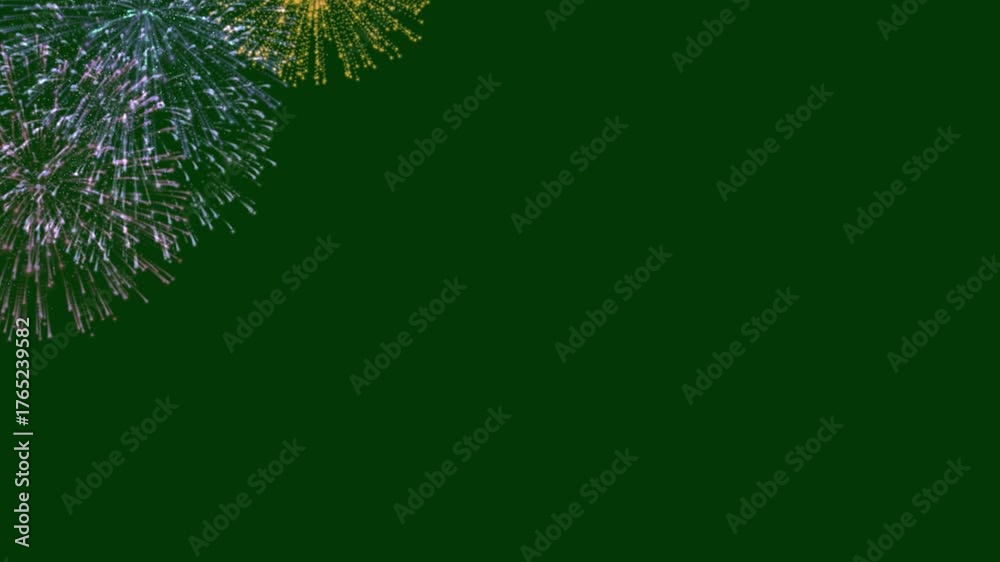 Fireworks animation effects compilation. Fireworks overlay background ...
