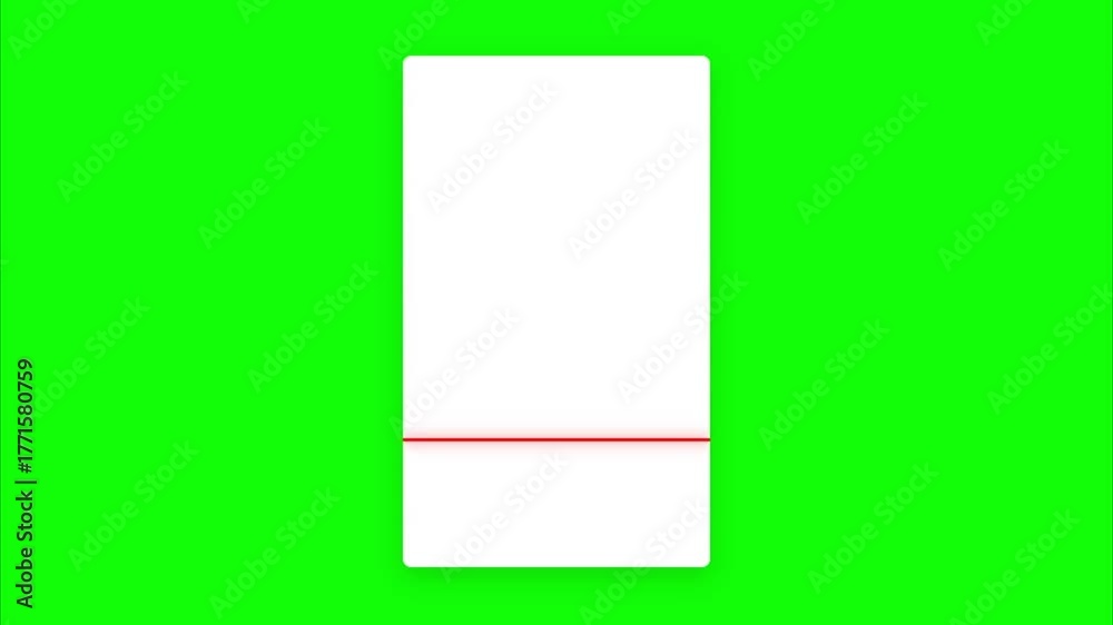 QR Code, Barcode Scanner With Red Scanning Line and Tick Mark on Green ...