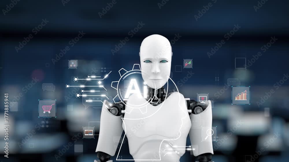 AI Assistant Brain Processor with LLM Technology, Big Data, Machine ...