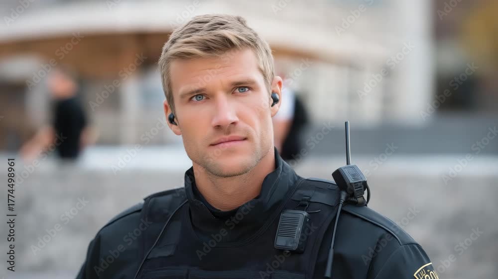 Officers communicate directly with 911 through neural-linked earpieces ...