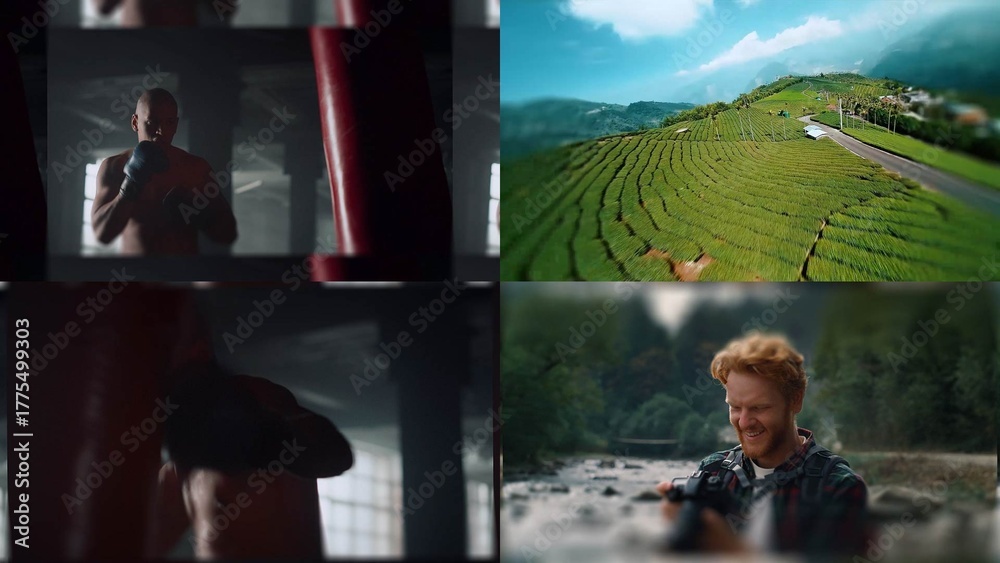 Cinematic Subtle Camera Move and Blur on Media Stock Template | Adobe Stock