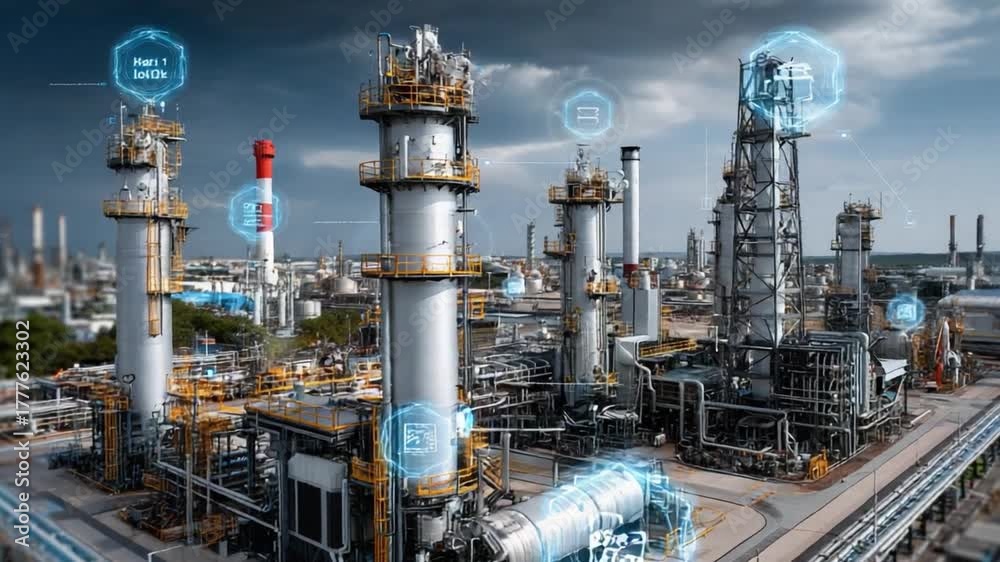 Smart refinery: A cutting-edge refinery showcases advanced technology ...