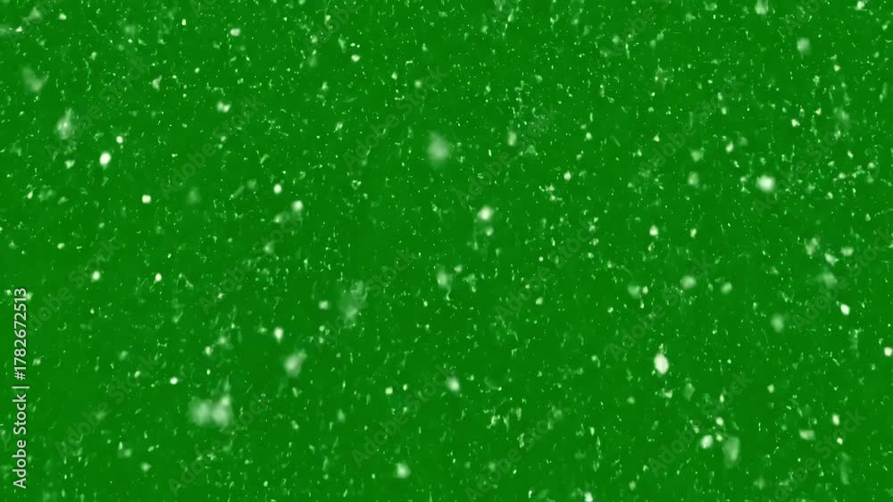 Vidéo Stock Green Screen christmas snow winter holiday alpha channel ...