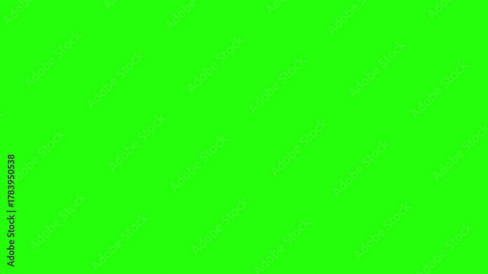 Futuristic Metallic Door with Green Screen for Video Editing Sleek ...