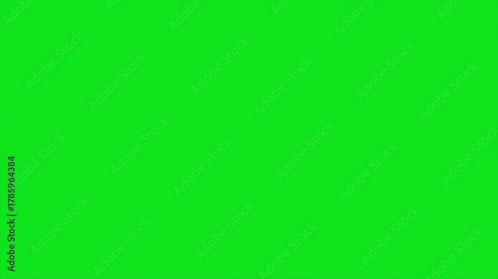 Fire explosion explosion fire bomb smoke explosion animation on green ...