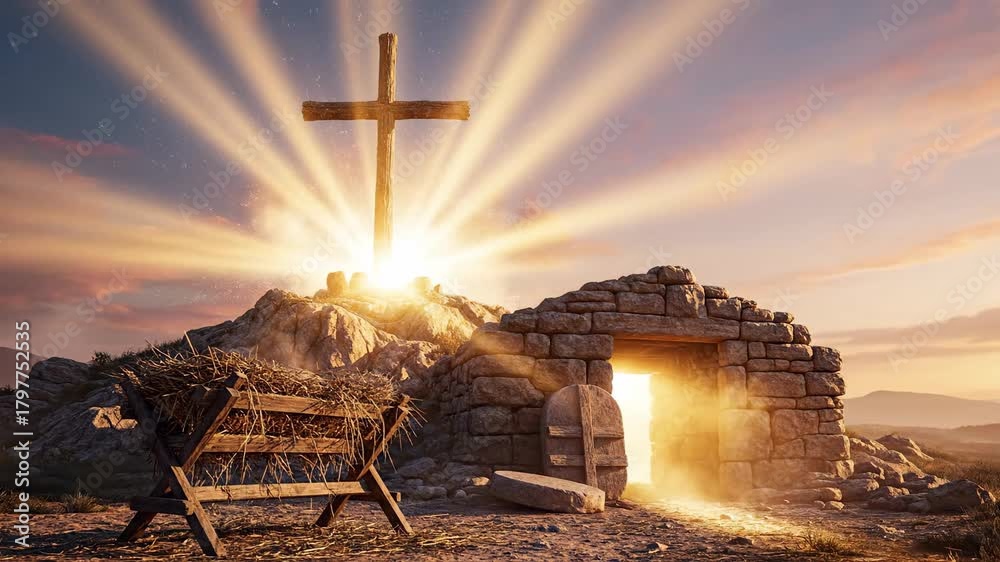 A powerful depiction of the Christian faith, following the path of ...