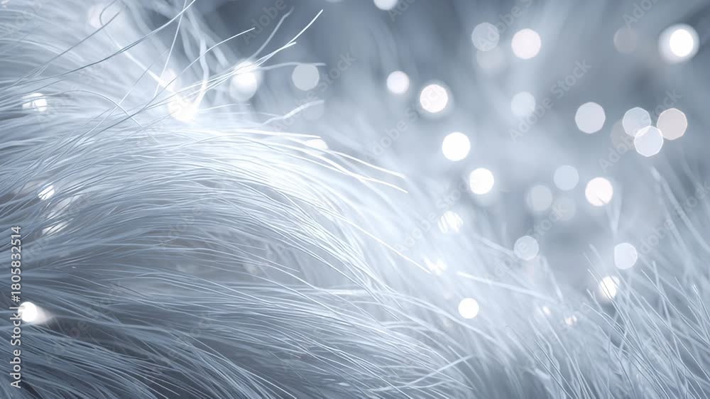 A fuzzy white background with a bunch of white hair. The hair is very ...