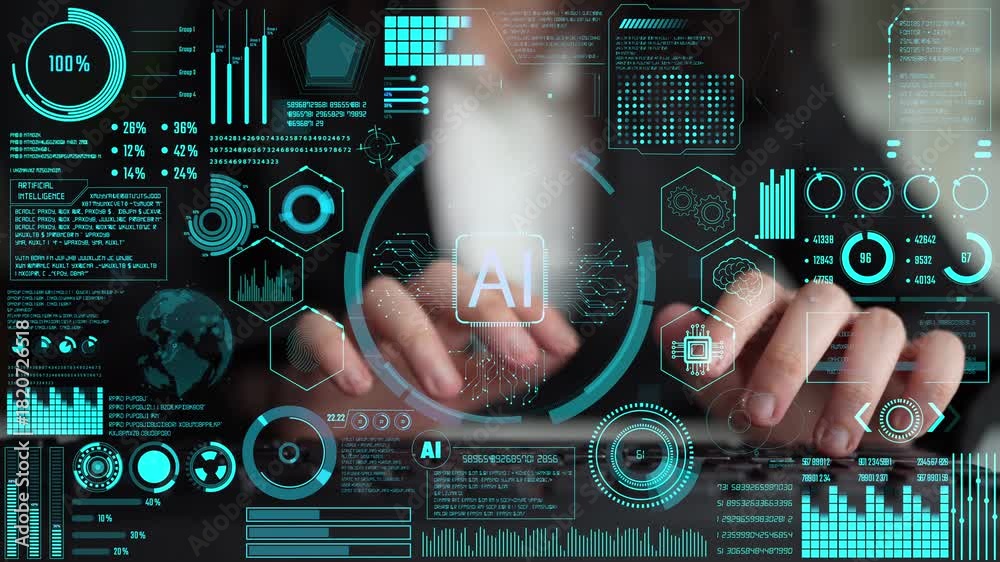 AI Assistant Brain Processor with LLM Technology, Big Data, Machine ...