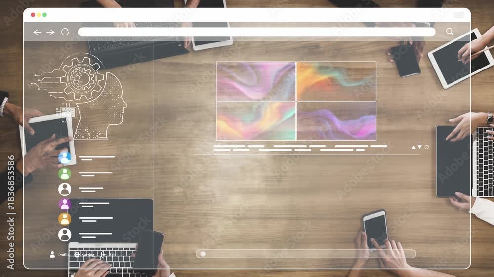 AI image generator interface enables image, AI, and generator process ...