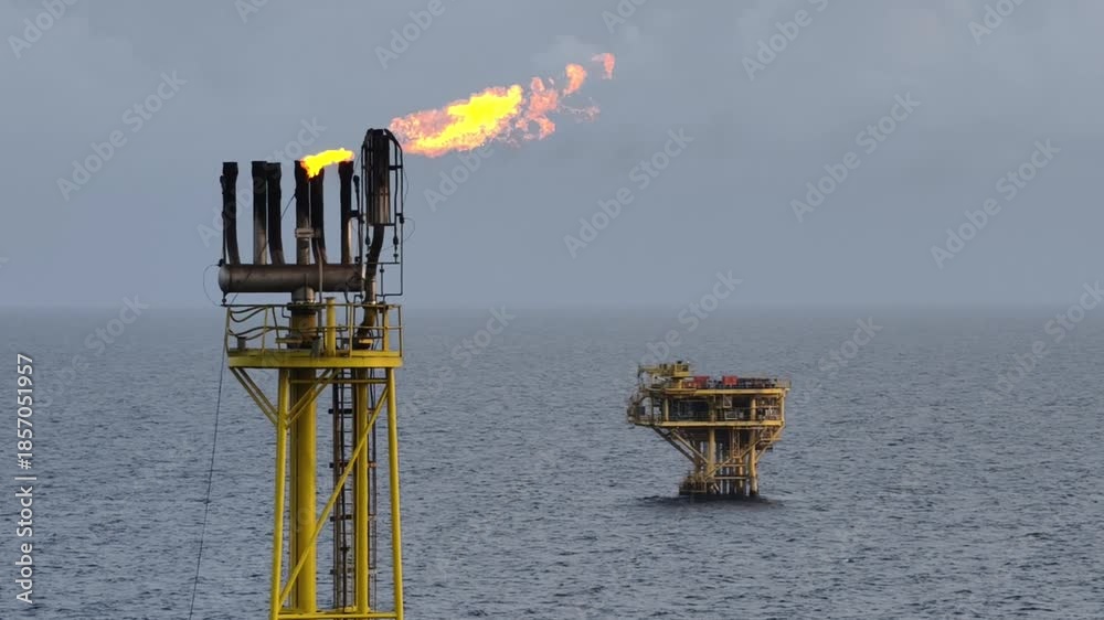 Offshore flare gas is the excess natural gas from oil and gas ...