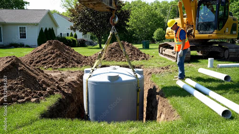 Septic Tank Installation Guide: Underground System & Drainage Setup ...