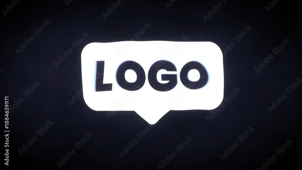 Super Fast Double Icon Movie Presentation Logo Reveal Stock Template ...