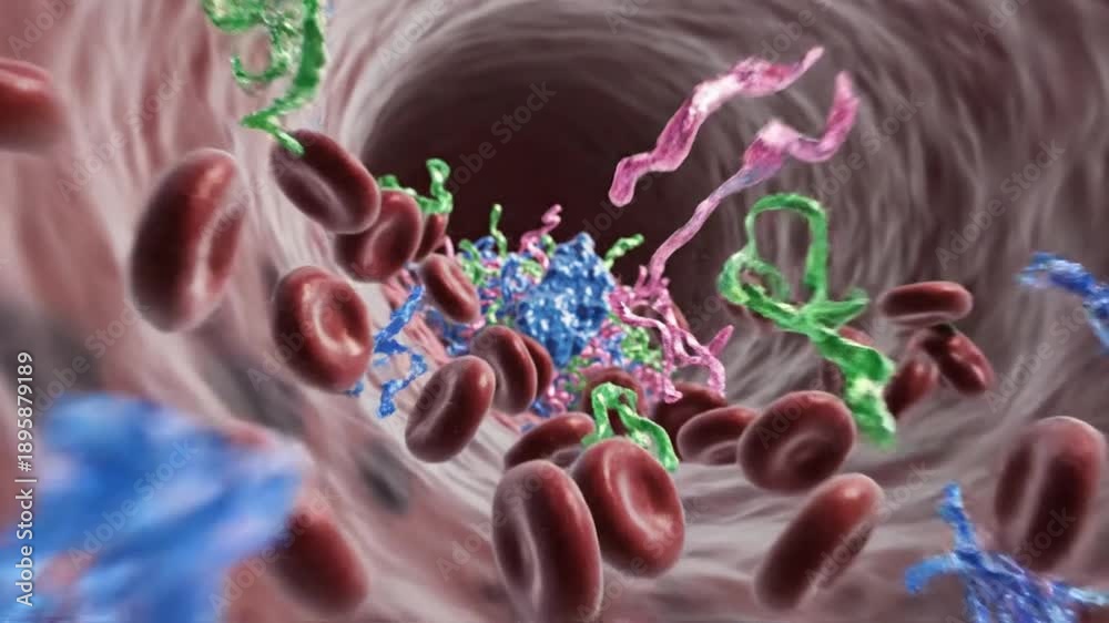 Microscopic visualization of synthetic microplastic fragments flowing ...