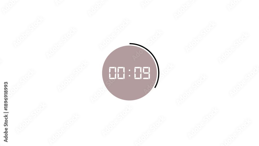 15 sec countdown timer in fifteen seconds, 15 sec countdown timer with ...