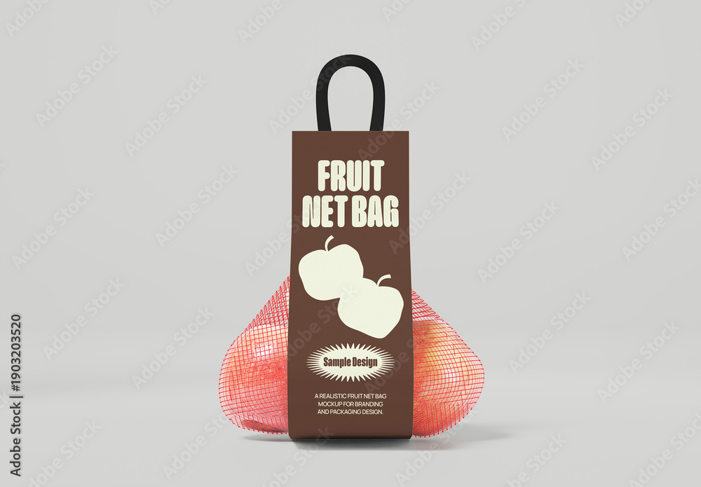 Eco Produce Bag Mockup Stock Template | Adobe Stock