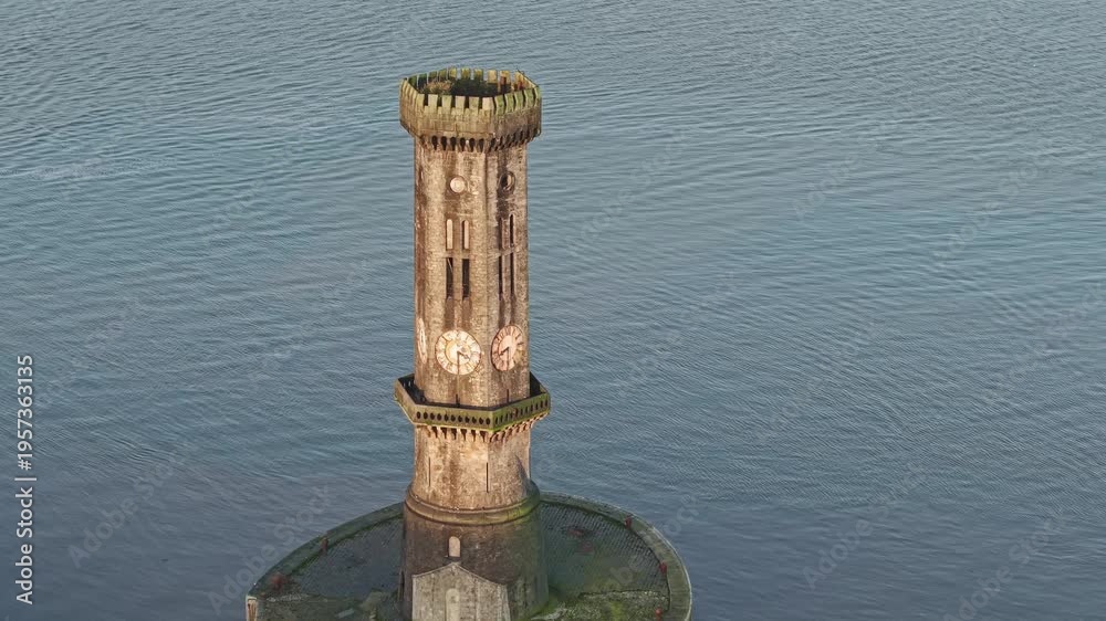 LIVERPOOL, MERSEYSIDE, ENGLAND - MARCH 18, 2026: Victoria Tower, known ...