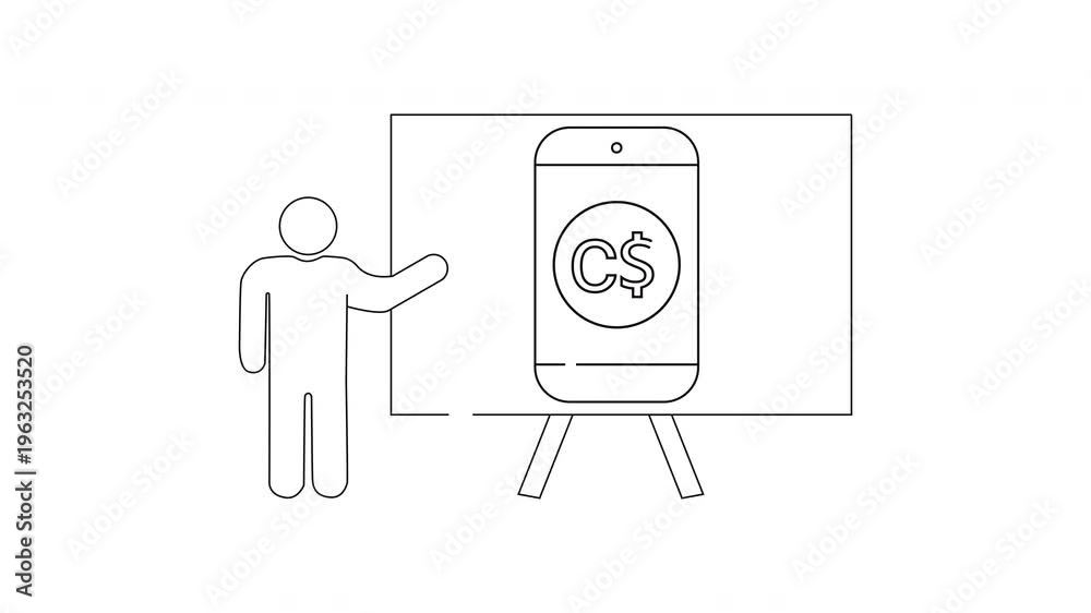 Presentation of Computer Science Concepts - A Visual Guide. Stock ビデオ ...