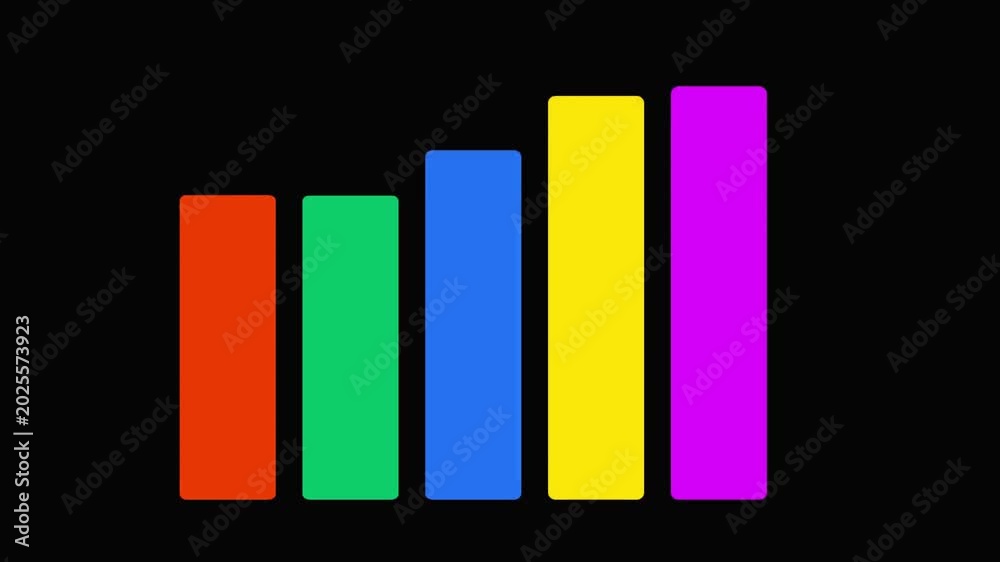 Minimalist Circular Infographic Animation | 5 Step Segments Process ...