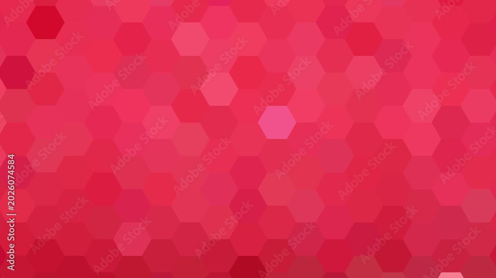 interlocking colored geometric shapes changing abstract motion ...