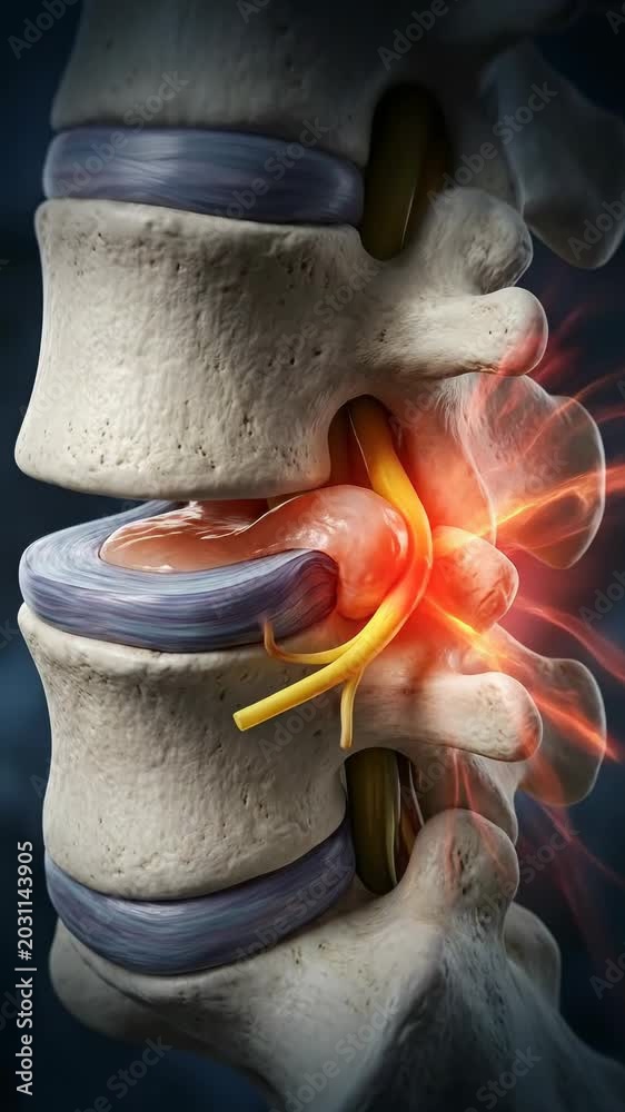 Vertebral segment disorder: spinal disorder, disc hernia, nerve ...